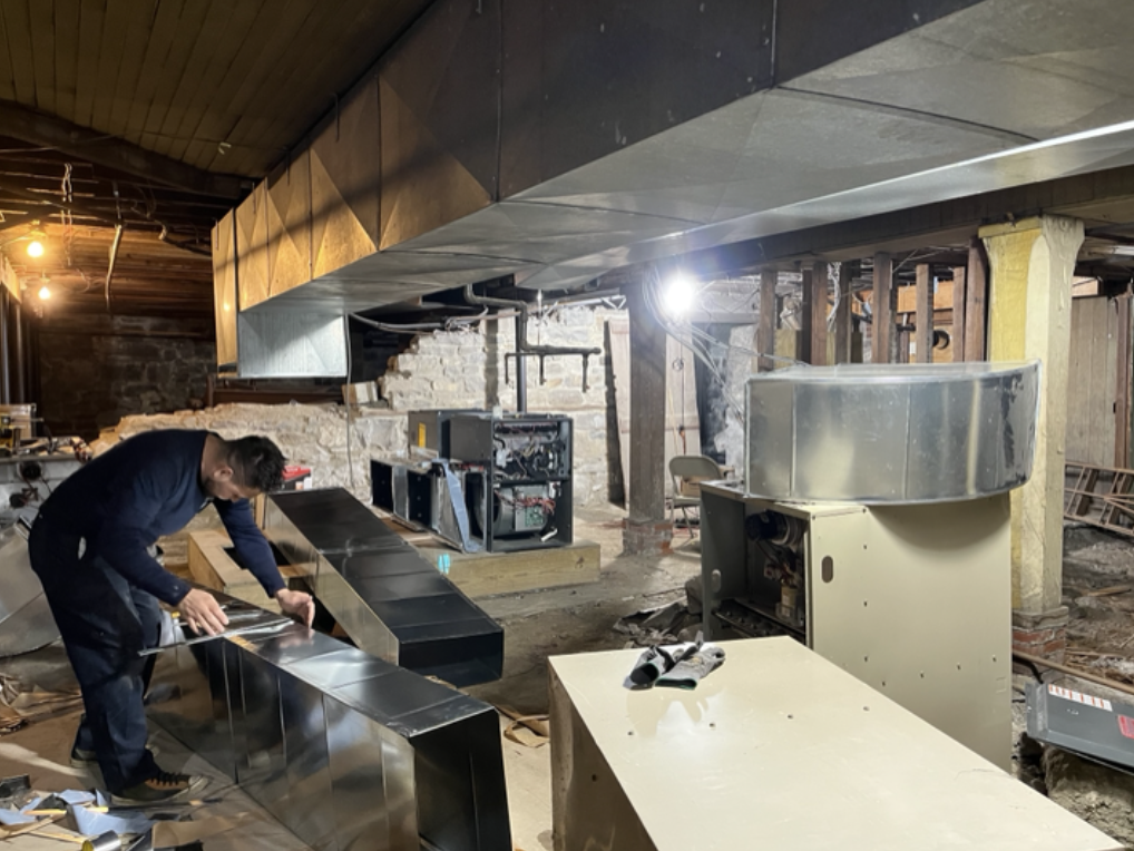 Our new furnace! – Grace Epsicopal Church